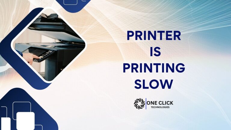 Why Your Printer is Printing Slow? Fix It Now!